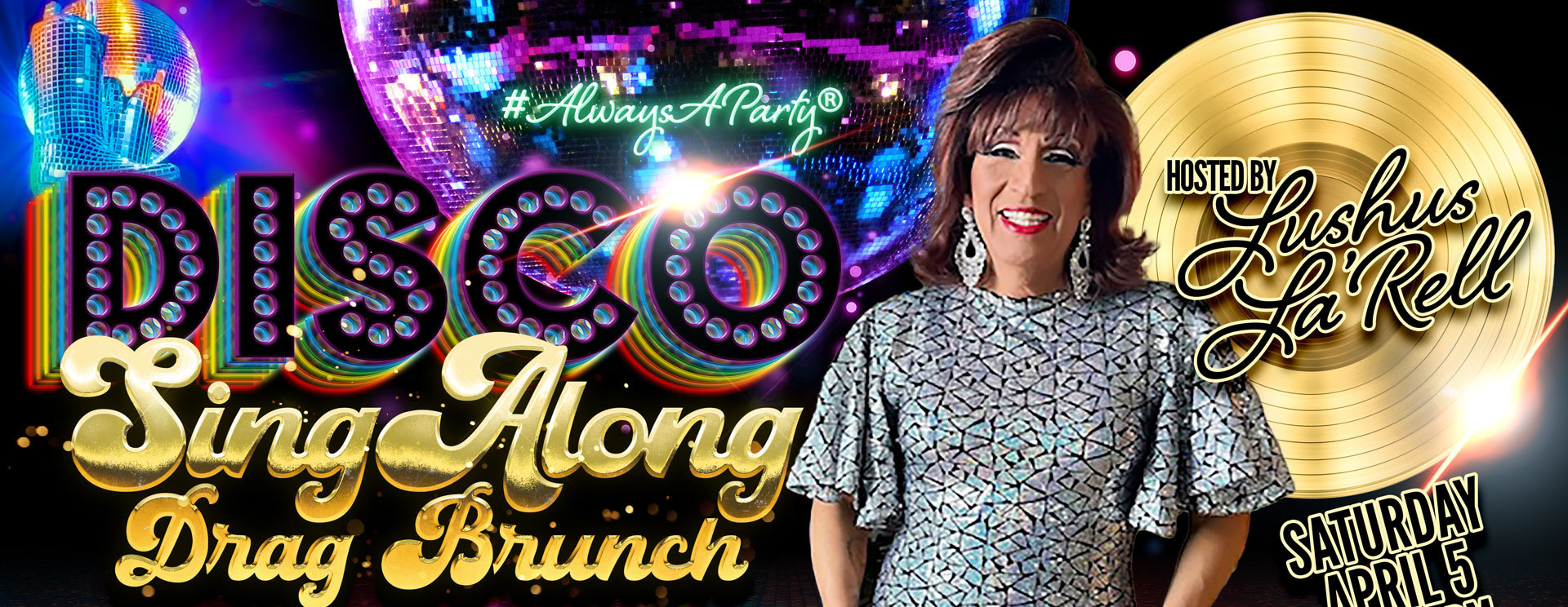 Disco Sing-Along Drag Brunch @ Charlie's